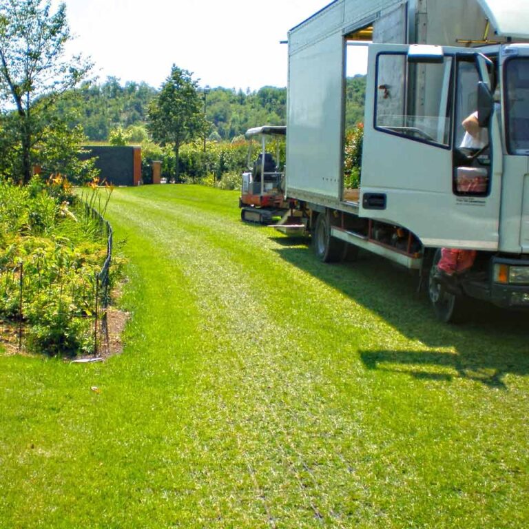 Rasengitter aus Kunststoff RG24 zum Verlegen ohne Unterbau