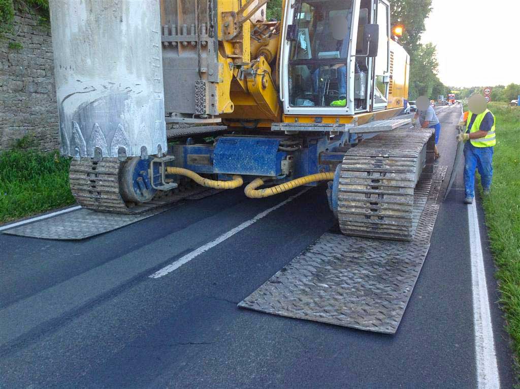 Asphaltflächen sicher schützen bei schweren Bohrarbeiten